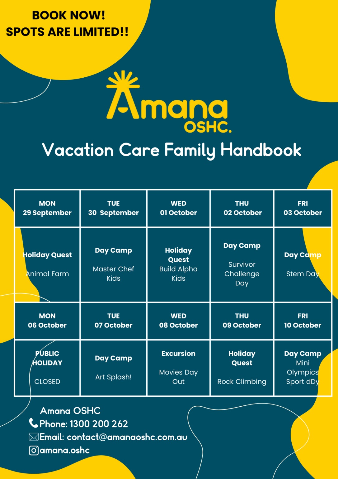 Unity Grammar Austral – Amana OSHC